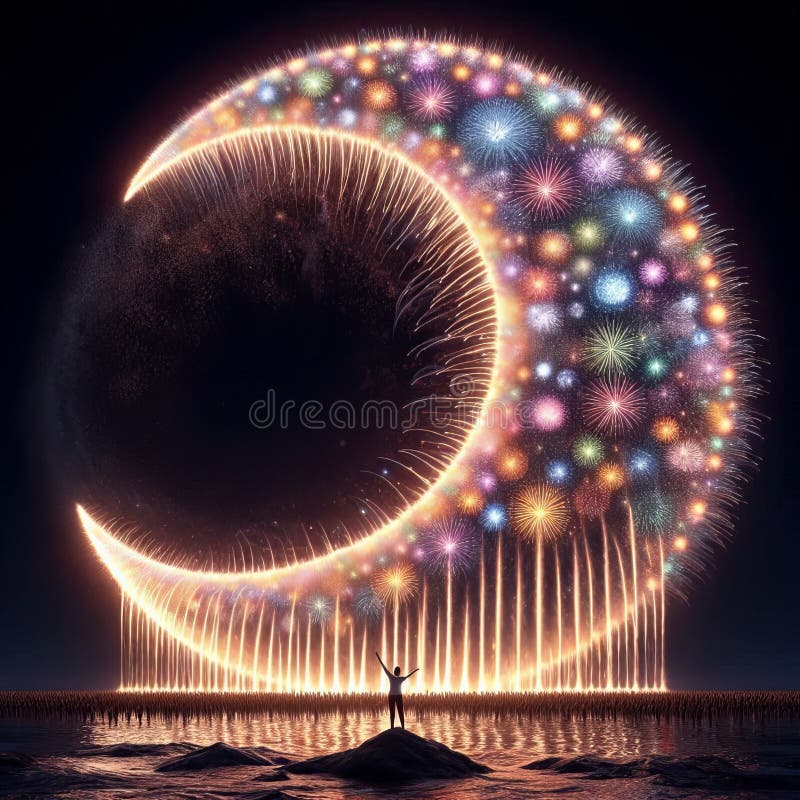 81 51. C-shaped Shells_ Large, Spherical Fireworks that Explod Stock ...