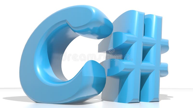 C# Sharp stock illustration. Illustration of application - 39717642