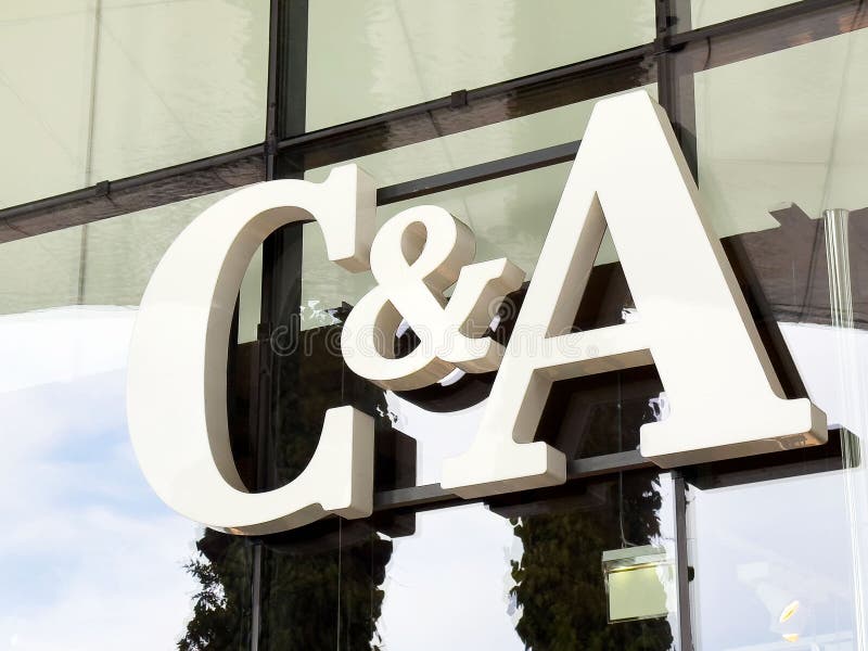 C a Storefront Logo on Modern Glass Building Exterior Editorial Image ...