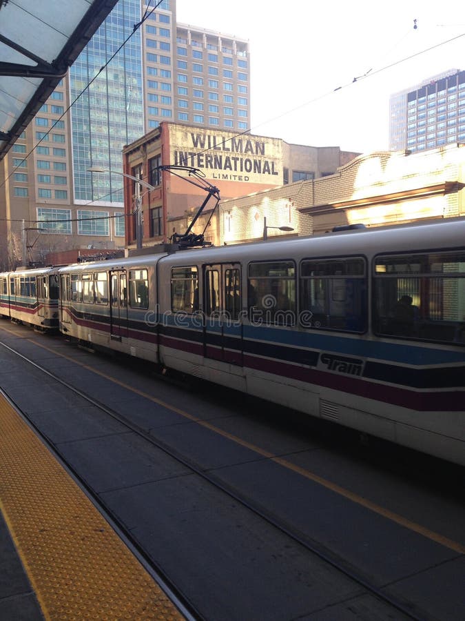 C-train editorial stock image. Image of calgary, train - 106059159