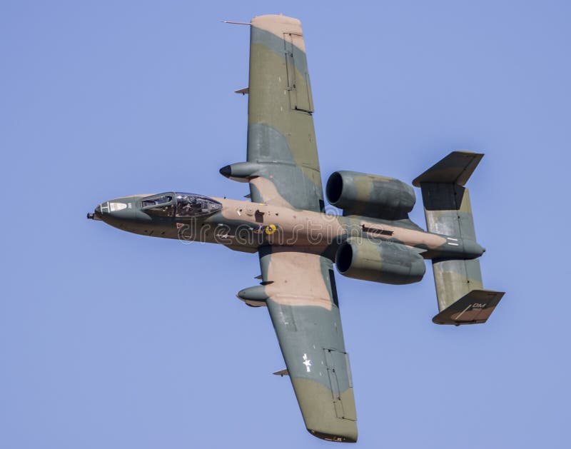 A-10C Warthog Parade Pass at the El Centro Airshow. Editorial ...