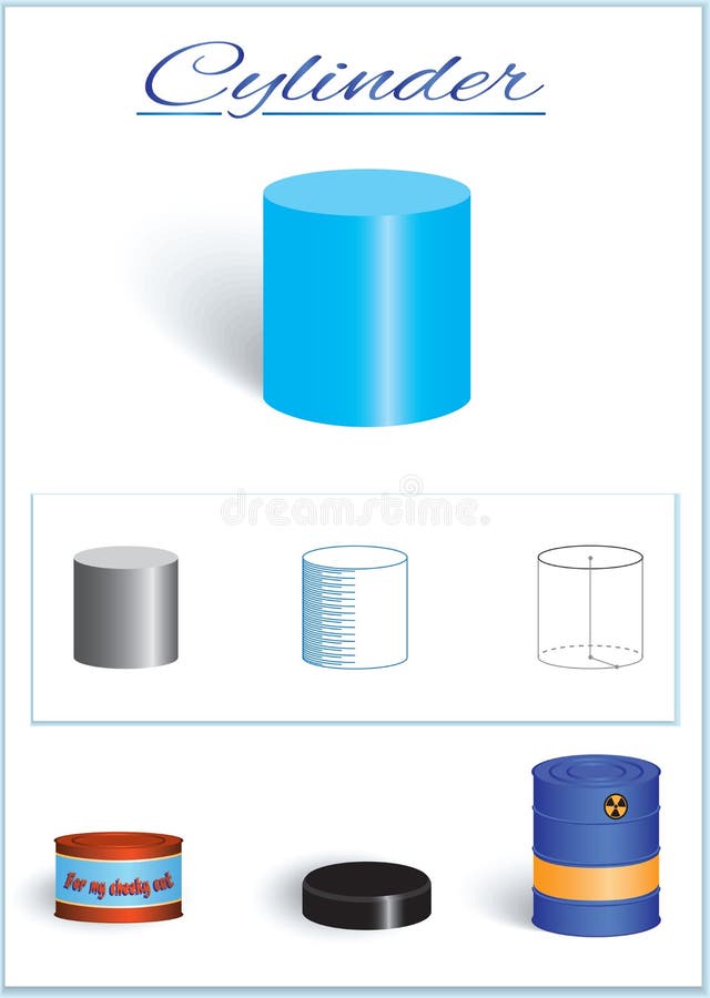 Cylinder Shape Examples