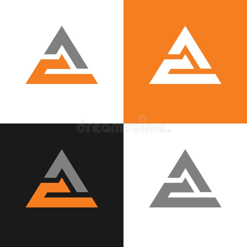 Letter GC or CG Triangle Logo Vector Stock Vector - Illustration of ...