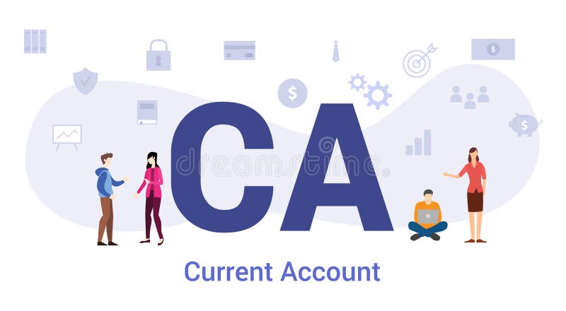 Current Account Icon. Trendy Current Account Logo Concept On White ...