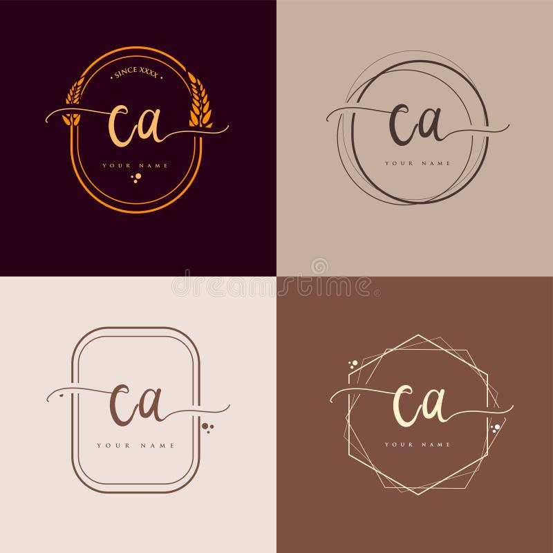 Ca Initials Stock Illustrations – 615 Ca Initials Stock Illustrations ...