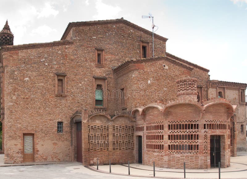 Ca L Ordal in Colonia Guell Stock Photo - Image of guell, barcelona ...