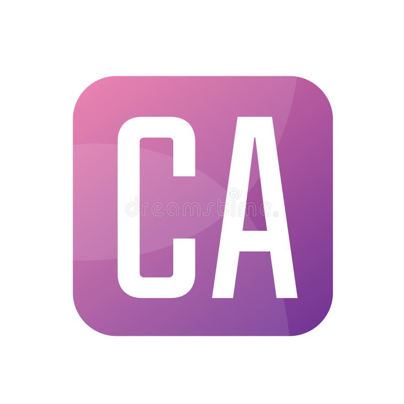 Ca Letter Logo Stock Illustrations – 2,255 Ca Letter Logo Stock ...