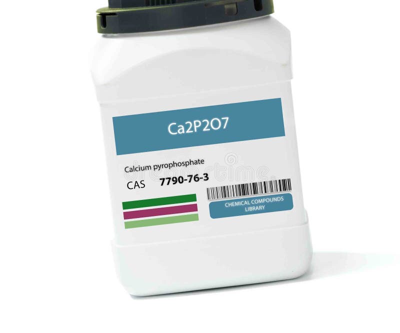 Ca2P2O7 - Calcium Pyrophosphate Stock Photo - Image of chemistry ...