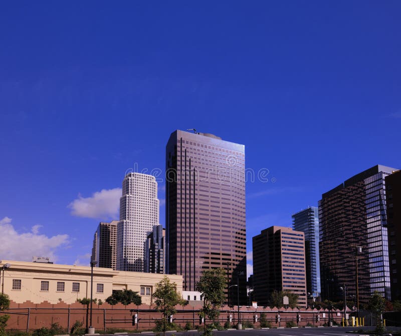 Horizon De Van De Binnenstad Van Los Angeles Van Stadhuis Redactionele ...