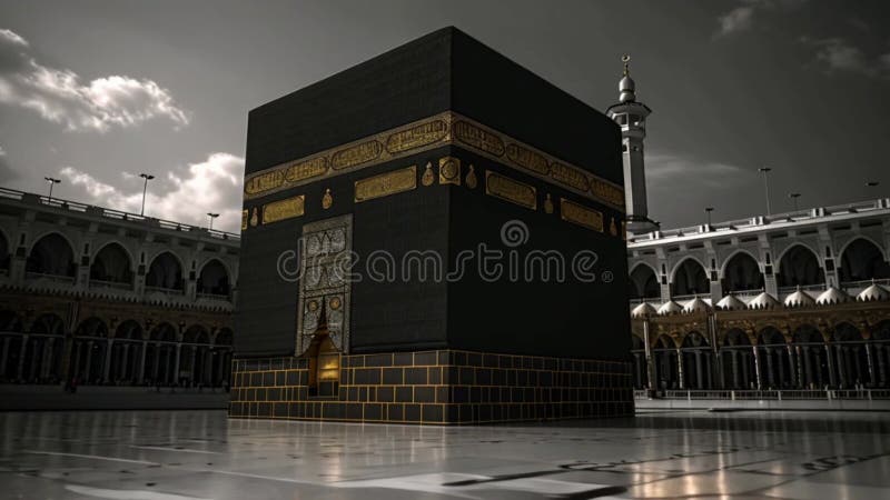 Kaaba Do Islam De Cima Do Islã E Do Conceito Religioso De Peregrinação ...