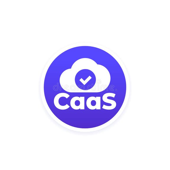 CaaS vector icon for web stock vector. Illustration of service - 255545106
