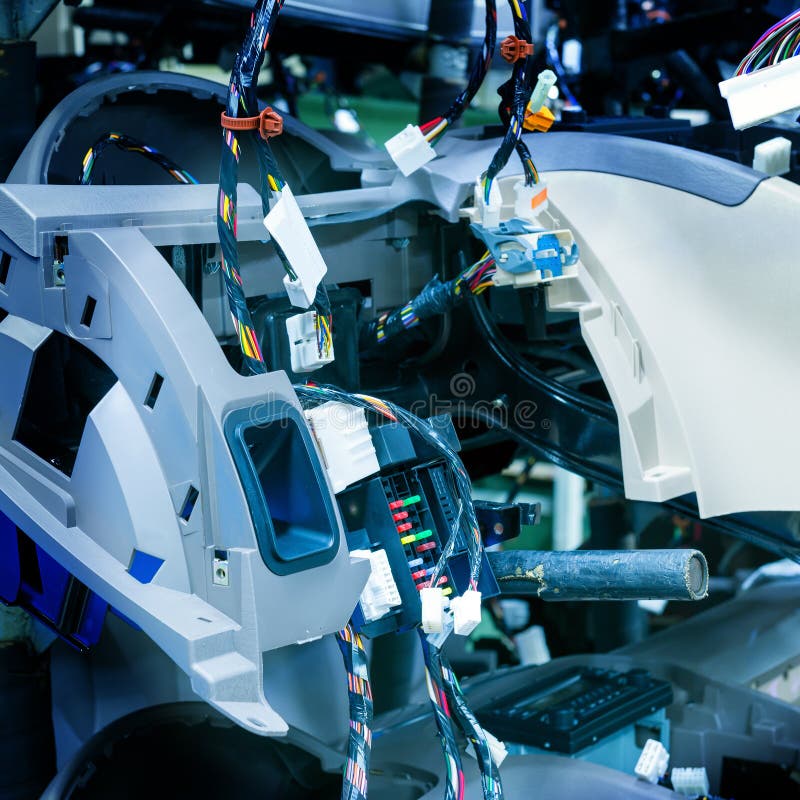 Assembly of the Electrical Cabinet According To the Scheme. Switches ...