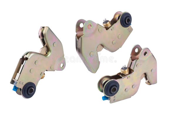 Cab Lock Lock with Push Button Switch for Truck Stock Image - Image of ...