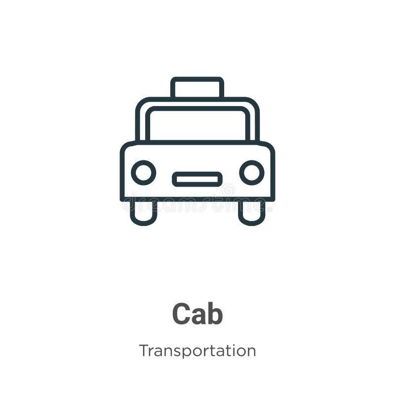 Cab Outline Stock Illustrations – 2,347 Cab Outline Stock Illustrations ...