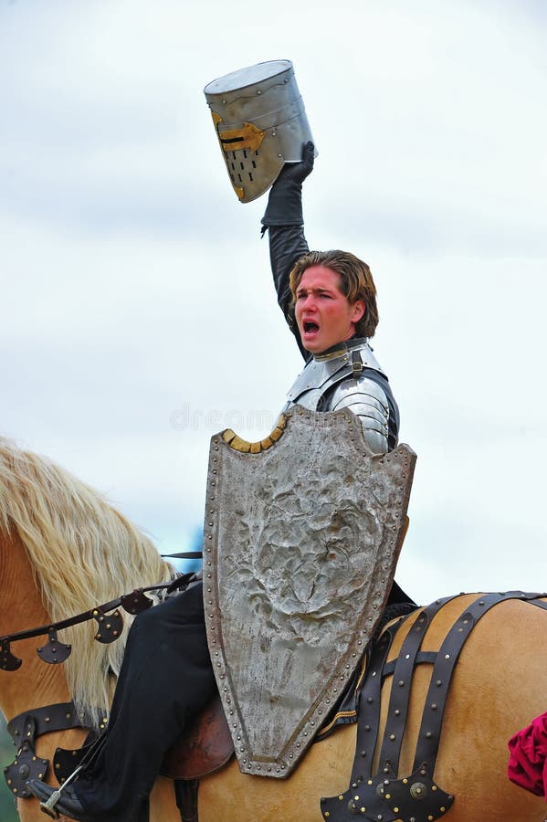 Caballero victorioso imagen de archivo editorial. Imagen de lanza ...