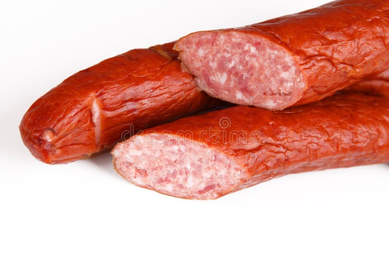 Cabanossi stockbild. Bild von bratwurst, wurst, nahrung - 74134117