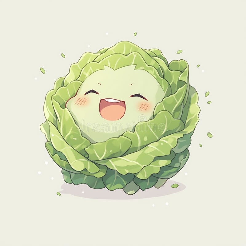 Cabbage Chibi Stock Illustrations – 45 Cabbage Chibi Stock ...