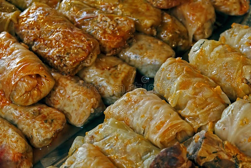 Cabbage Cooked.Traditional Romanian Food. Stock Image - Image of dish ...