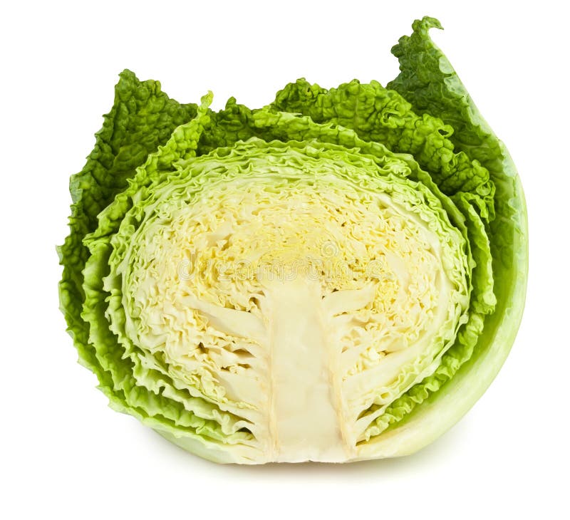 Cabbage cut in half stock image. Image of kale, background - 34641103