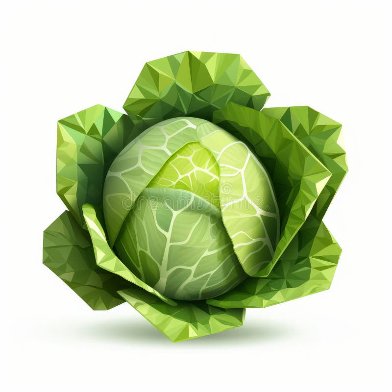 Low Poly Cabbage: Innovative 3d Puzzle with Creative Commons ...