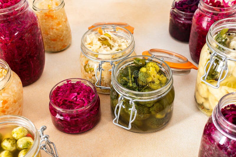 Cabbage Fermentation, Sauerkraut Stock Photo - Image of fermentation ...