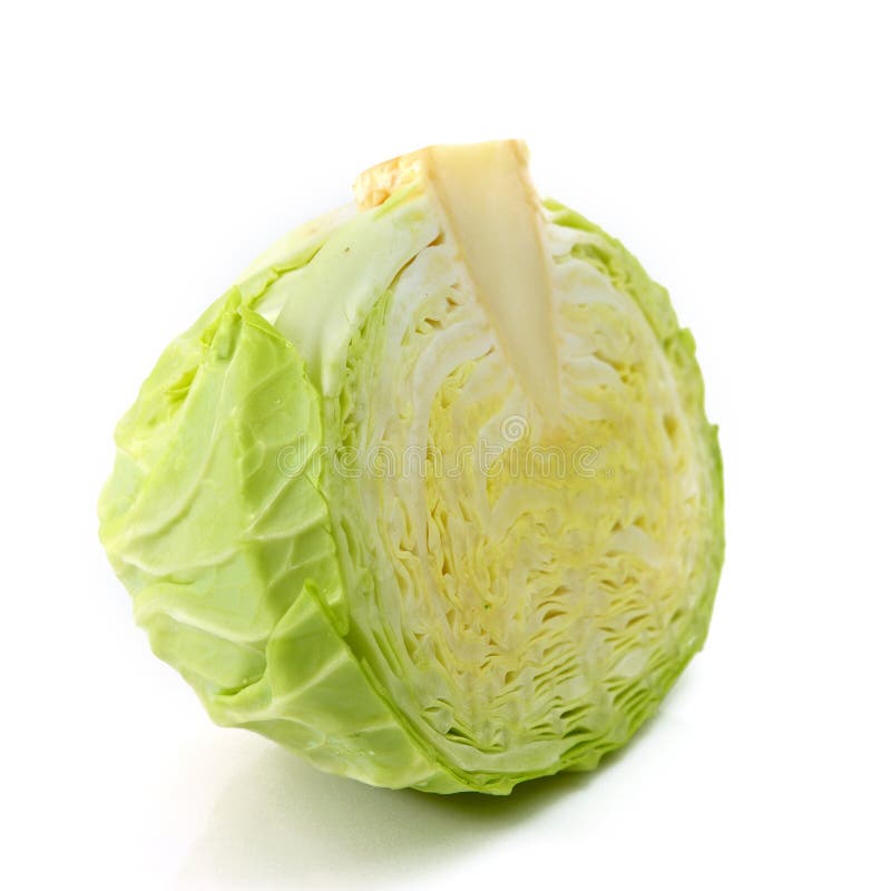 Cabbage stock image. Image of white, cabbage, portion - 35522629