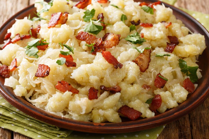 Strapacky or Sztrapacska is a Dish Popular in Slovakia and Hungary Made ...