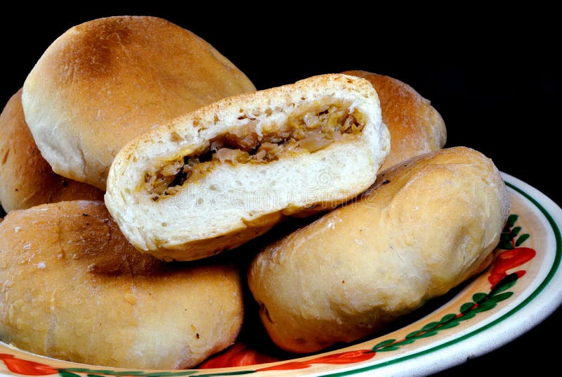 Cabbage pies stock photo. Image of dough, food, pies - 22379568