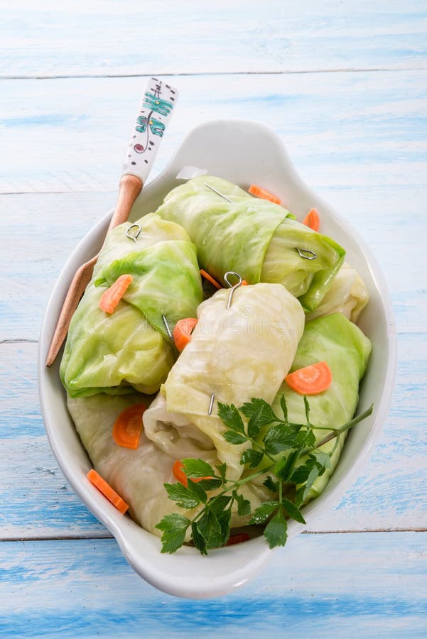 Cabbage roll stock image. Image of gourmet, germany, blurred - 41892459