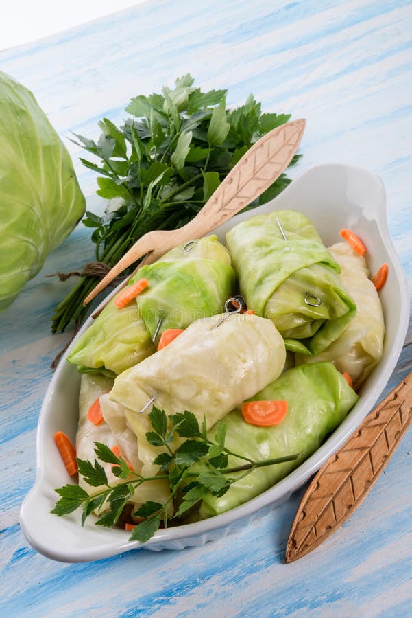 Cabbage roll stock image. Image of fresh, meat, boiled - 41938357