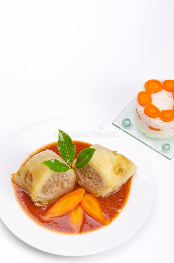 Cabbage rolls stock image. Image of healthy, culinary - 23591761