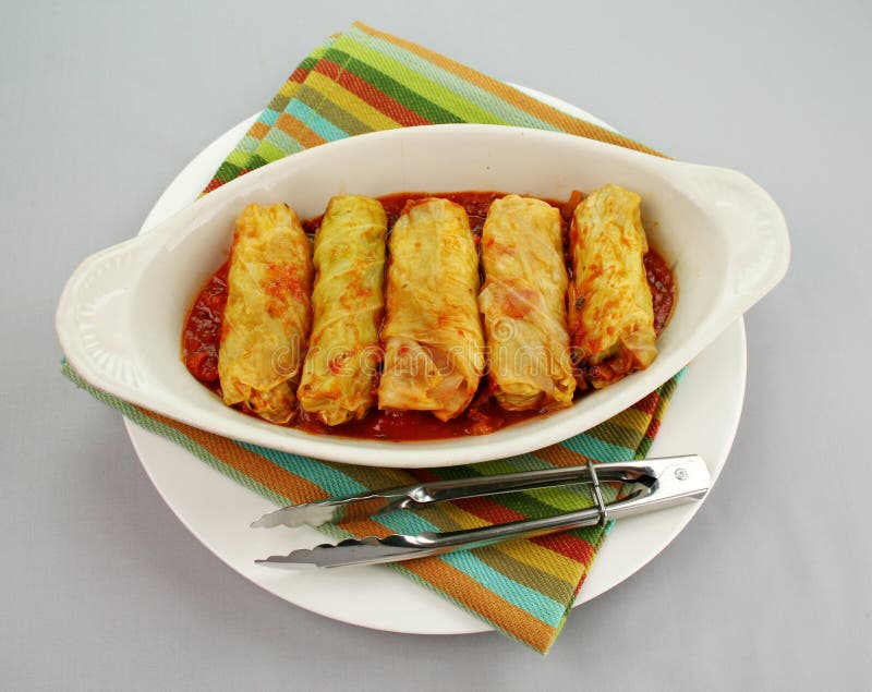 Cabbage Rolls stock image. Image of meal, food, culinary - 8042313