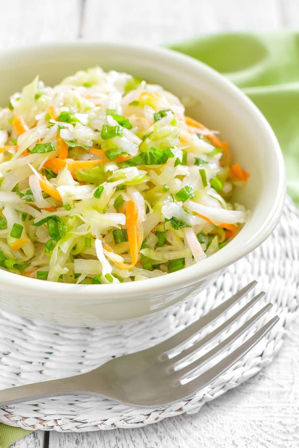 Cabbage salad stock image. Image of natural, gourmet - 33597705