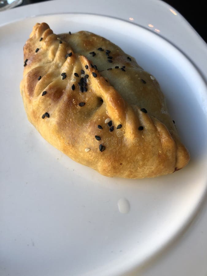 Cabbage and sesame pie stock image. Image of dinner - 246932209