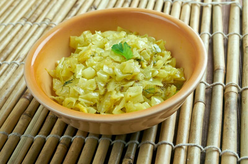 Cabbage thoran stock photo. Image of vertical, color - 57471704