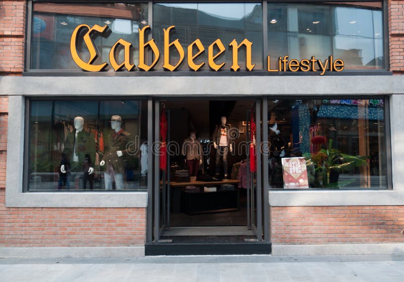 Cabbeen Lifestle Shop at Han Street Editorial Stock Photo - Image of ...