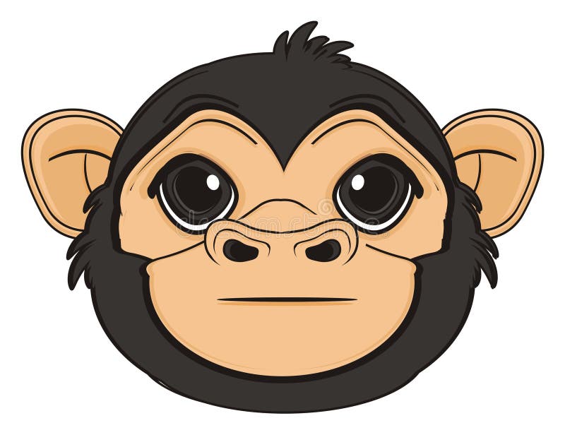 Caras Da Emoção Do Macaco Macacos Do Ute Do Dos Desenhos Animados CÂ ...