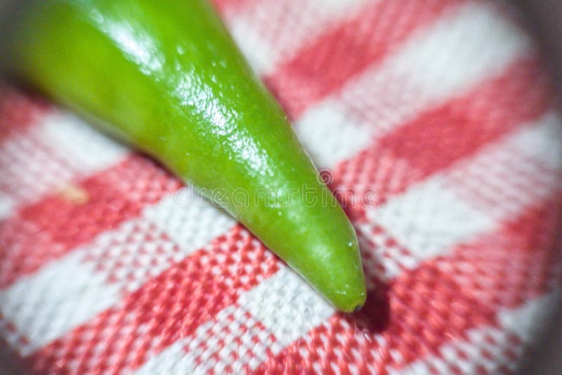 Cabe Rawit Also Known As Cayenne Pepper Stock Photo - Image of pepper ...
