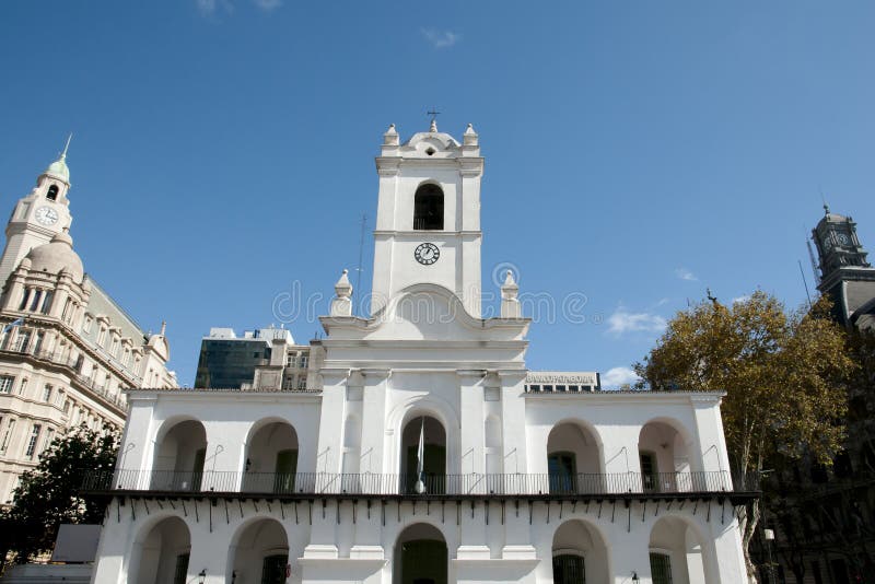 Cabildo Building - Buenos Aires - Argentina Stock Image - Image of ...