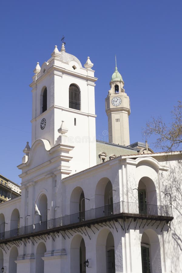 Cabildo Building, Buenos Aires Stock Photo - Image of historical ...