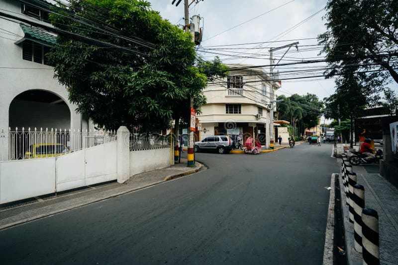 Cabildo Street, in Intramuros, Manila, the Philippines. Editorial Stock ...
