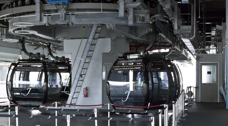 Cabin cable car editorial stock image. Image of railway - 18430039