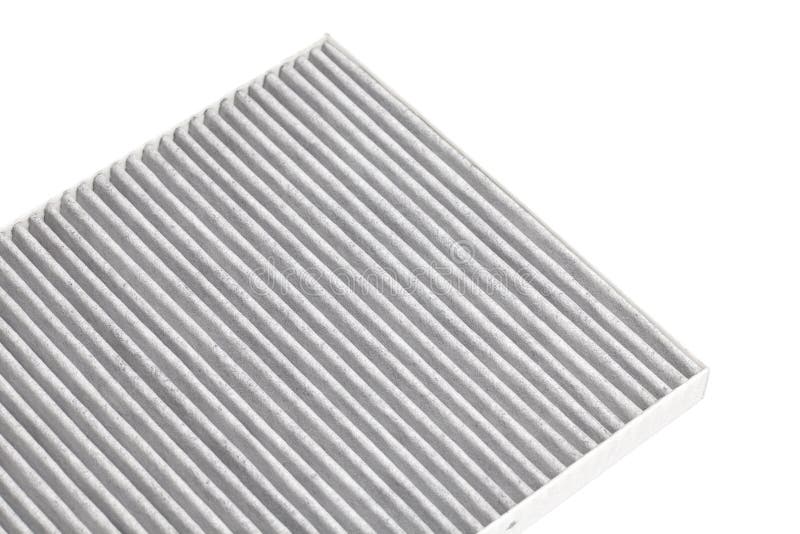 New Carbon Filter of the Cabin of the Car on a White Background Stock ...