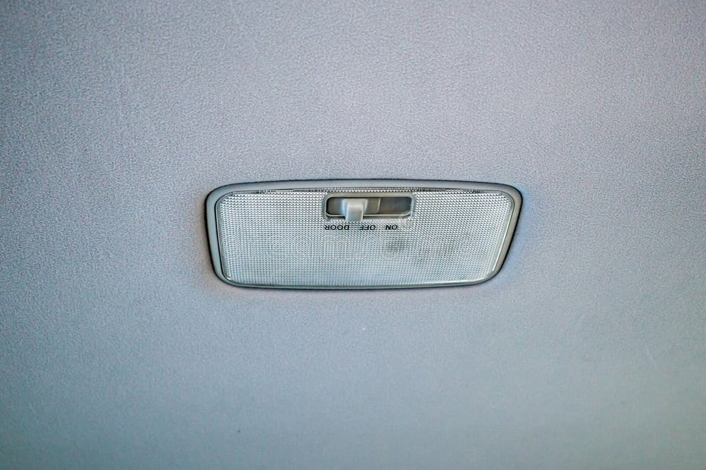 Cabin Car Ceiling Interior Lamp, Light Control Panel Inside in Back ...