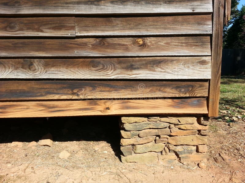 Cabin stock image. Image of stonework, foundation, cabin - 46511891