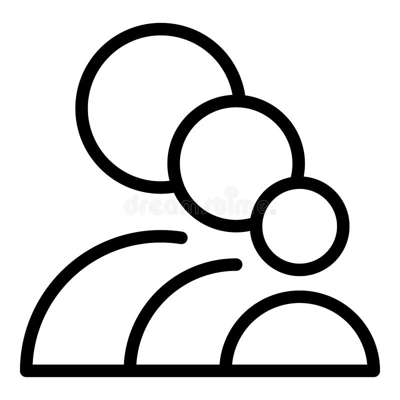 Airline Crew Icon, Outline Style Stock Vector - Illustration of ...