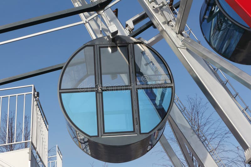 The Cabin of a Ferris Wheel Stock Photo - Image of zurich, close: 51591878