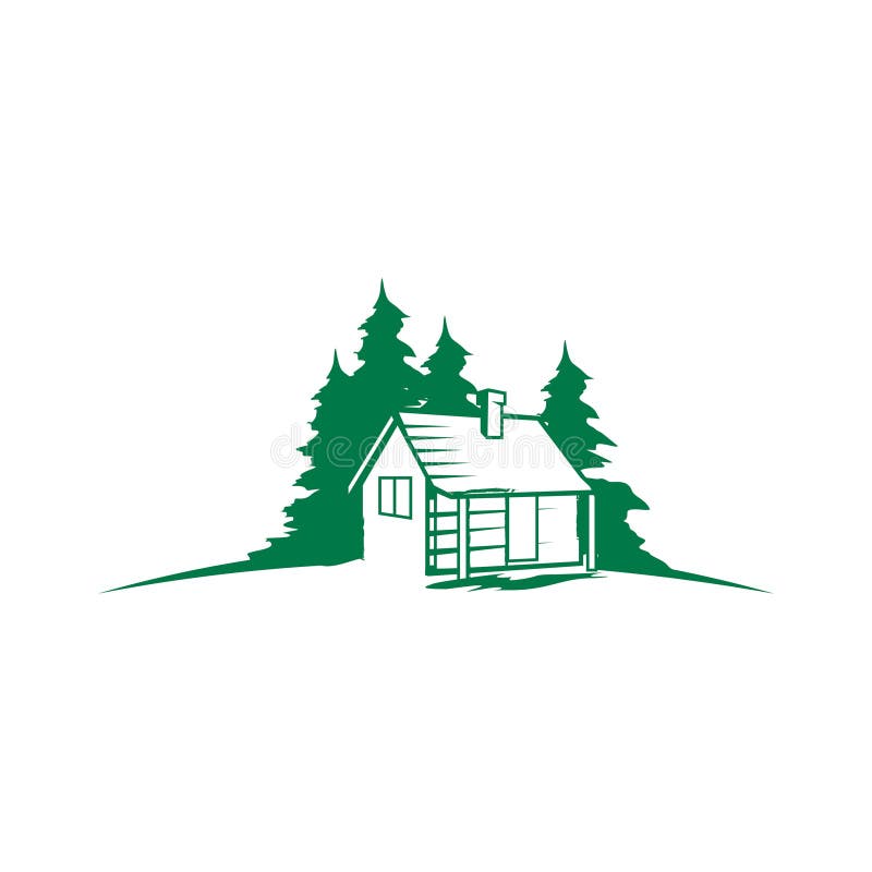 Cabin Logo , Lodge Logo Vector Stock Illustration - Illustration of ...