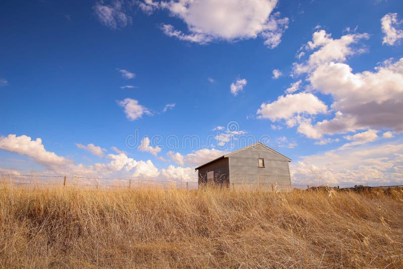 Cabin in a Rural Environment Stock Photo - Image of environment ...