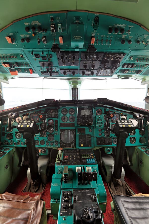 Cockpit of New Airbus A320-200F Editorial Photography - Image of ...